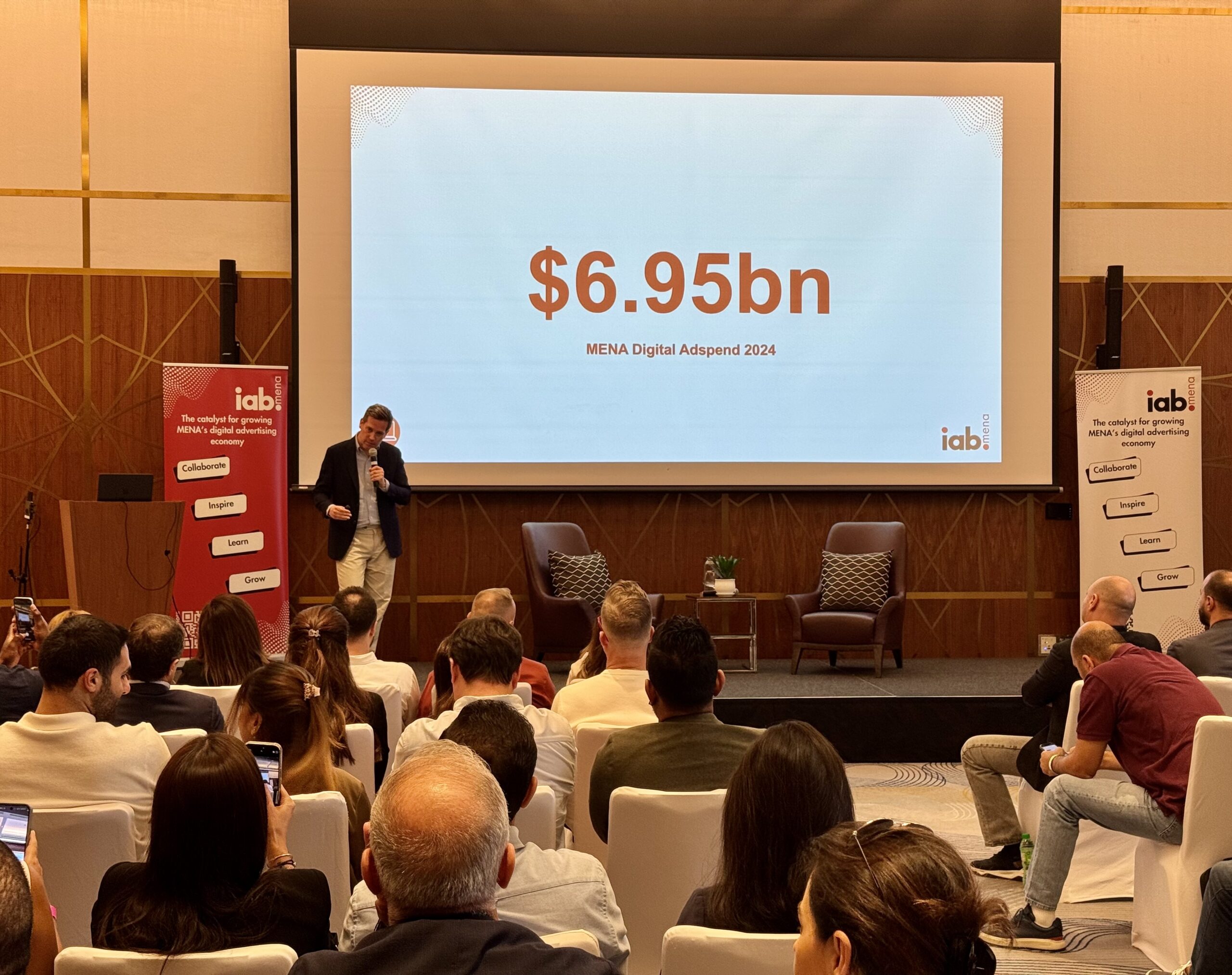 MENA DIGITAL ADSPEND REACHES USD 6.95 BILLION IN 2024 - IAB MENA